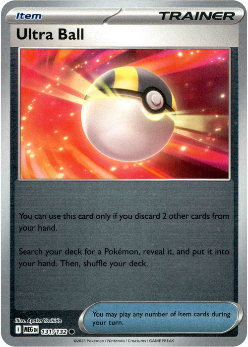 Ultra Ball 131/132 - Common Reverse – masterforcecollectibles